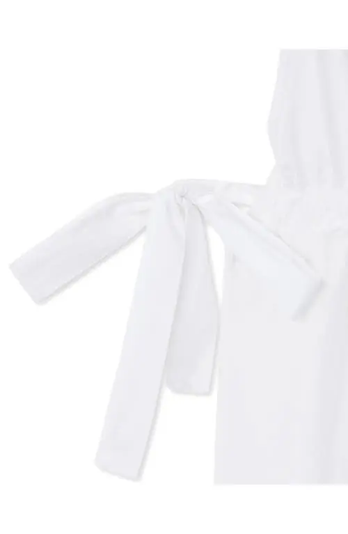 FORTELA Afef Deep V-neck Cotton Dress