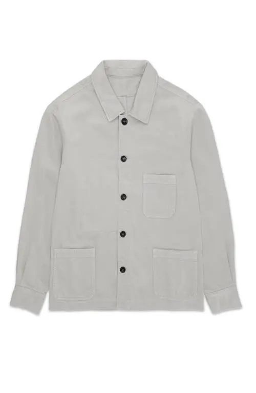 FORTELA Seneca Cotton Overshirt - Grey