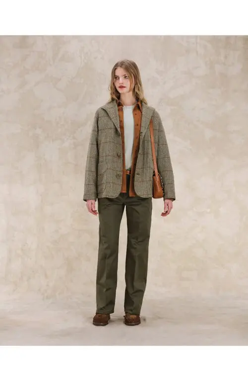 FORTELA Scotland Check Wool Jacket - Multicolor