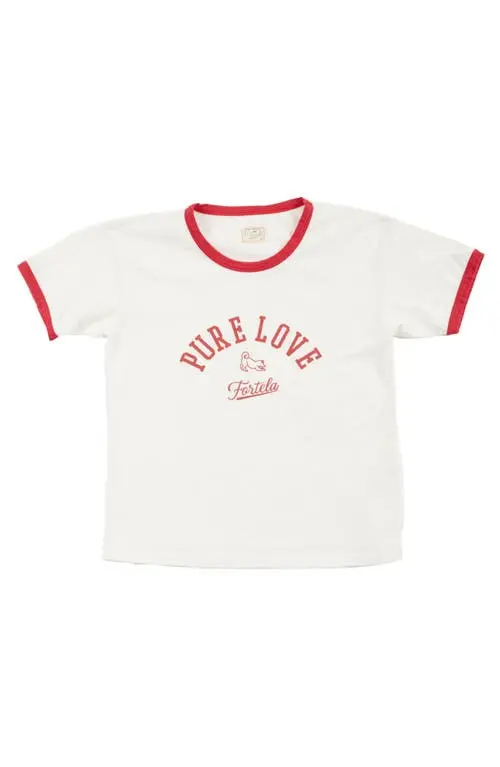 FORTELA Pure Love Printed T-shirt - White