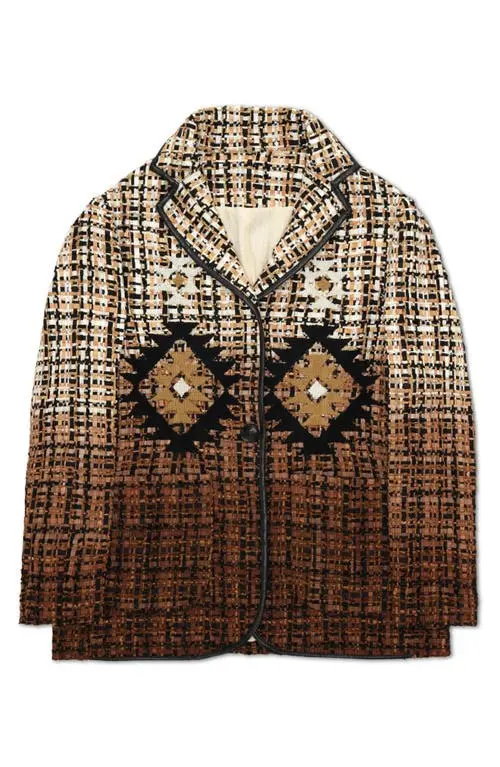 FORTELA Printed Blazer