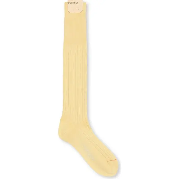 FORTELA 2calzini Socks - Pale Yellow