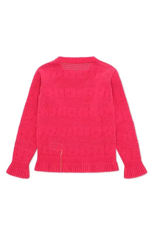 FORTELA Beaded Crew Neck Sweater