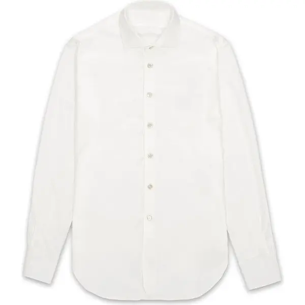 FORTELA Oxford Cotton Shirt - White