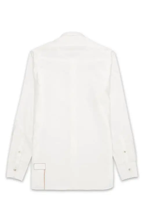 FORTELA Oxford Cotton Shirt - White