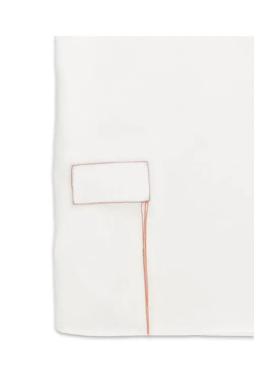FORTELA Oxford Cotton Shirt - White
