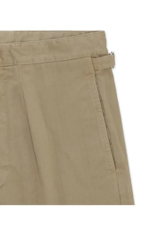 FORTELA Oklahoma Herringbone Trousers - Beige