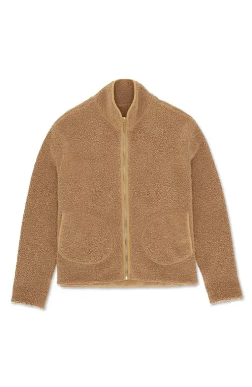 FORTELA Teddy Wool Jacket - Camel