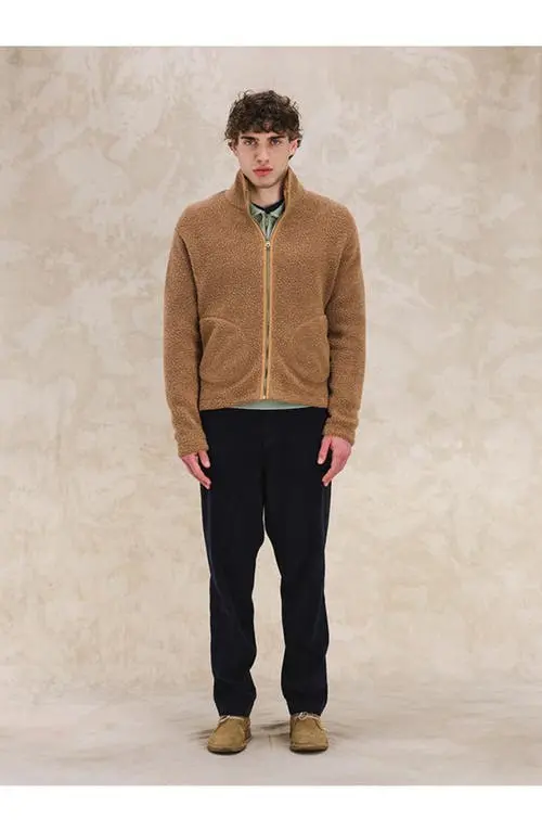 FORTELA Teddy Wool Jacket - Camel