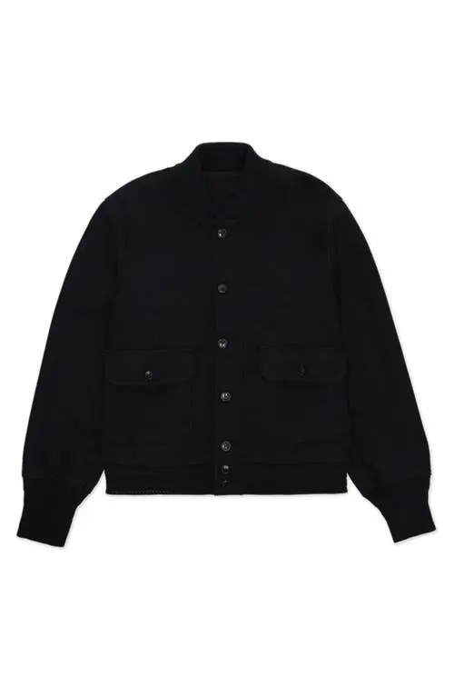 FORTELA Cruiser Wool Bomber Jacket
