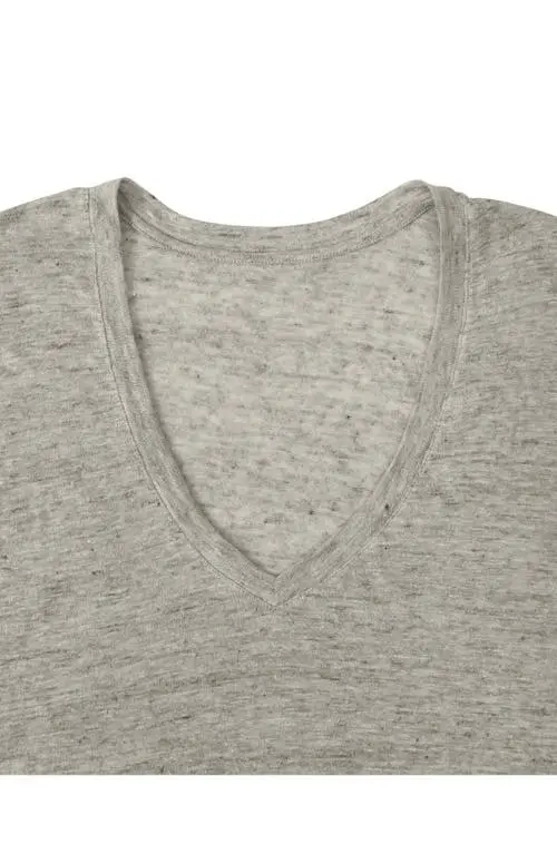 FORTELA Long Sleeve Linen T-shirt