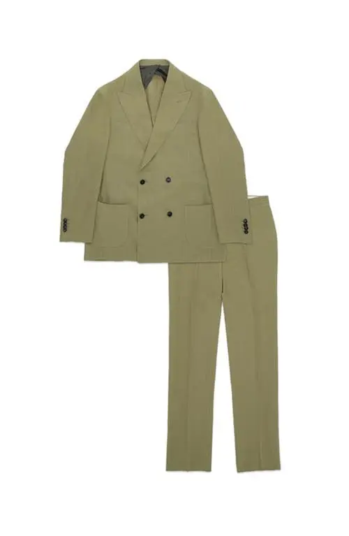FORTELA Marcello Linen Suit - Green