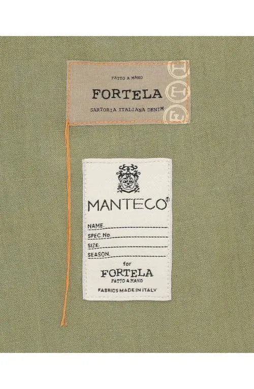 FORTELA Marcello Linen Suit - Green