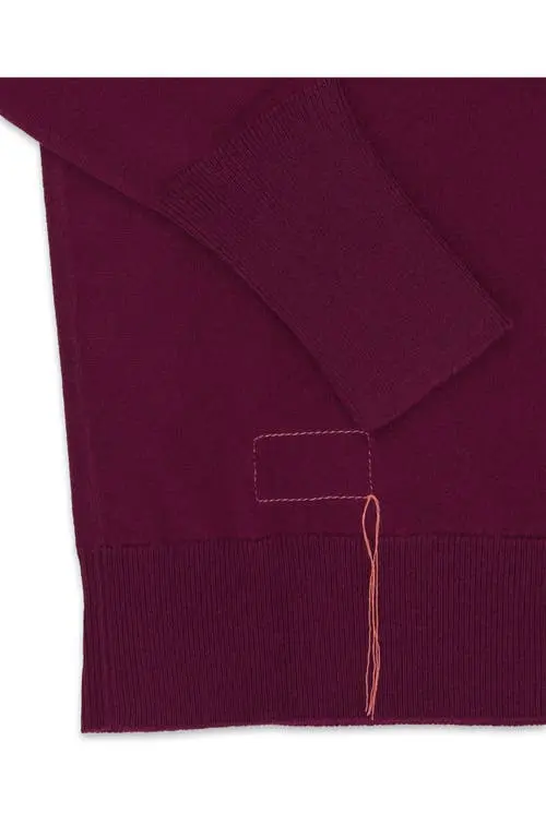 FORTELA Kenneth Cashmere Polo - Burgundy