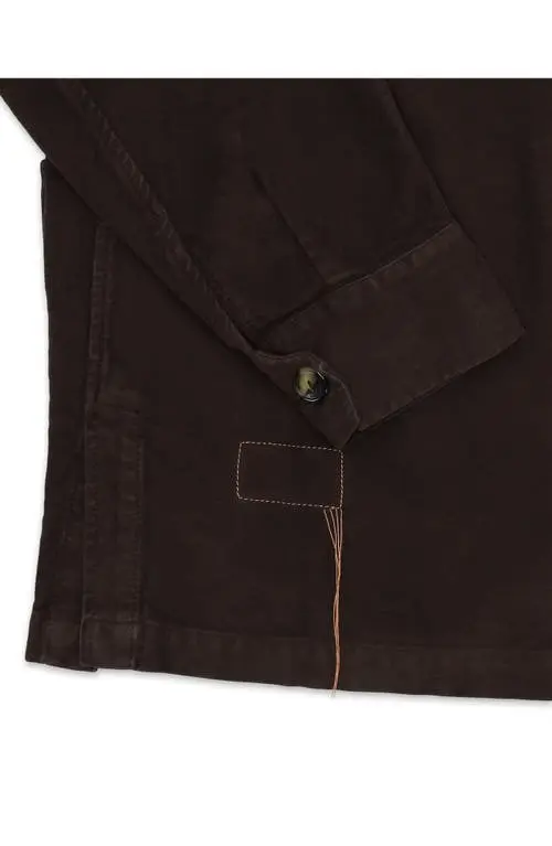 FORTELA Owen Military Safari Jacket - Brown
