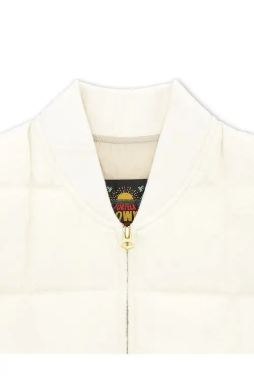 FORTELA Wool Vest - White