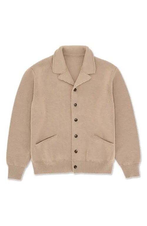 FORTELA Brando Wool Cardigan - Beige