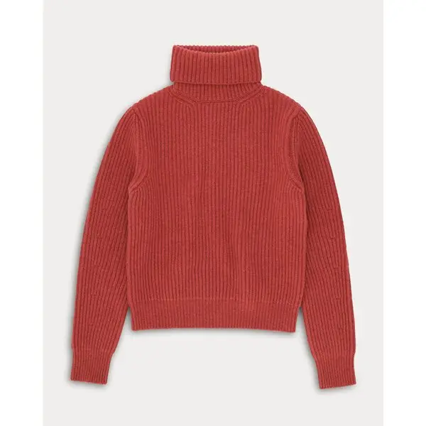 FORTELA Cashmere Turtleneck Sweater - Silver