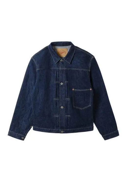 FORTELA Buddy Vintage Denim Jacket - Blue