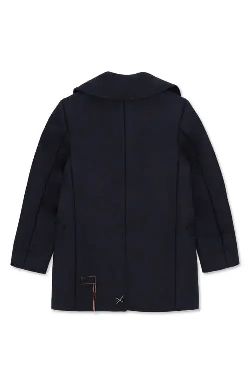 FORTELA Double Breasted Pea Coat