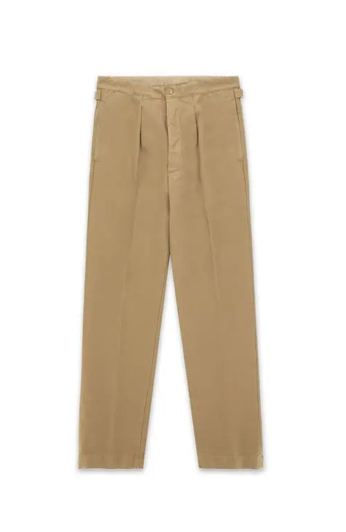 FORTELA Oklahoma Cotton Trousers - Beige