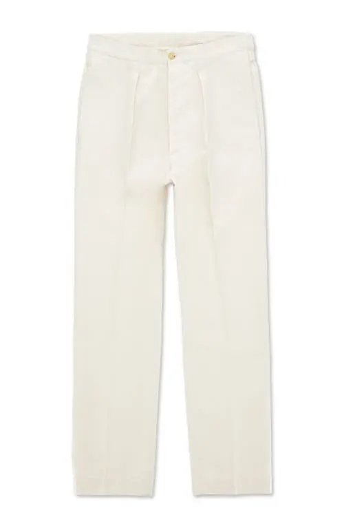 FORTELA Oklahoma Cotton Trousers - Ecru