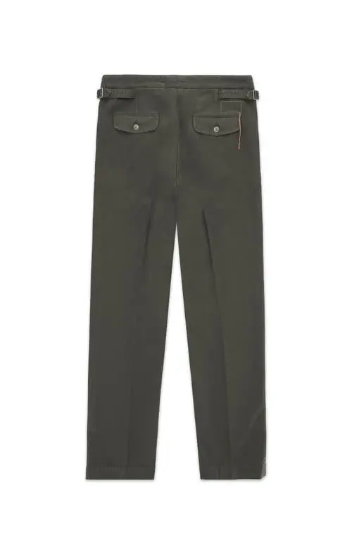 FORTELA Oklahoma Cotton Trousers - Green