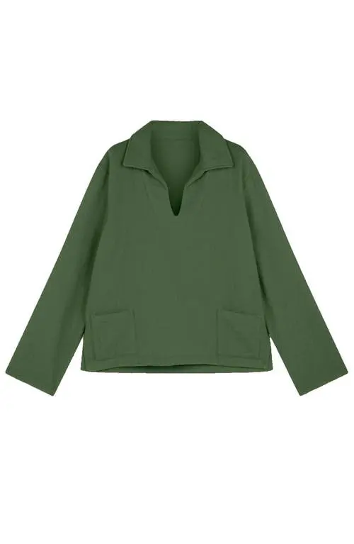FORTELA Franco Wool Sweater - Green