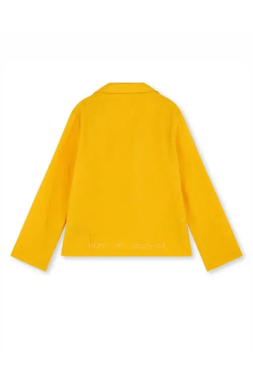 FORTELA Franco Virgin Wool V-neck Sweater - Yellow