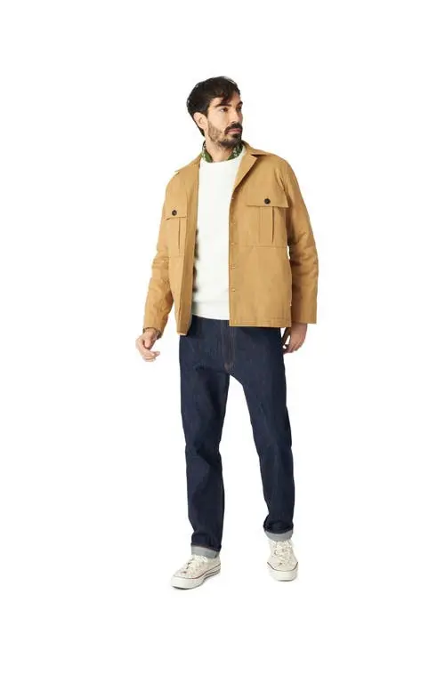 FORTELA Cotton Twill Overshirt