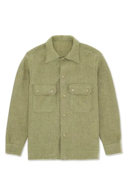 FORTELA Wool Overshirt - Beige