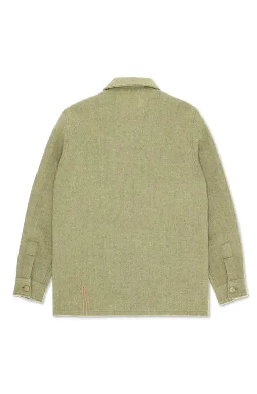 FORTELA Wool Overshirt - Beige