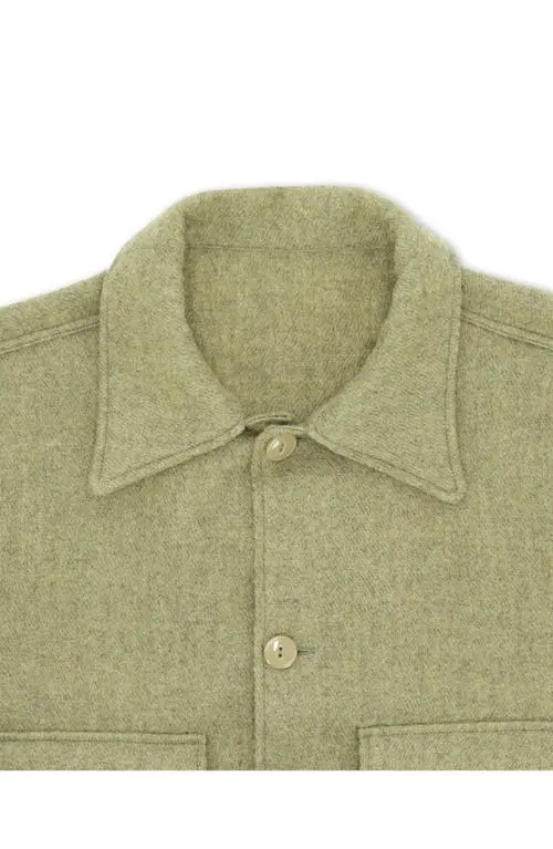 FORTELA Wool Overshirt - Beige
