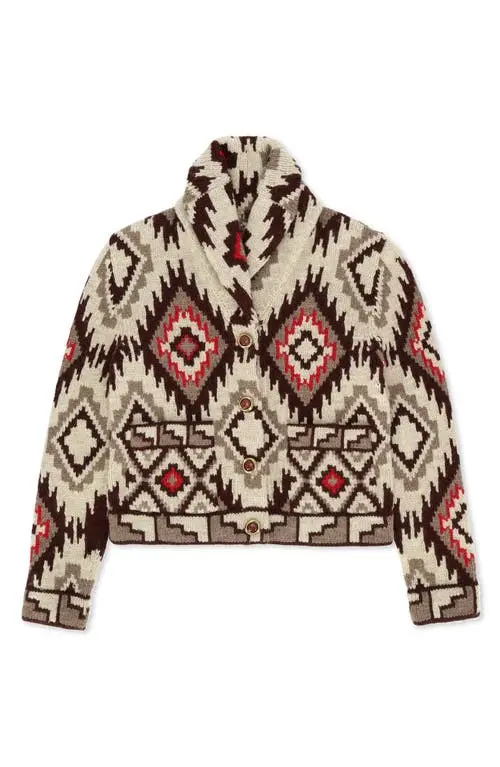 FORTELA Lydie Navajo Wool Cardigan