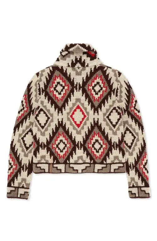 FORTELA Lydie Navajo Wool Cardigan