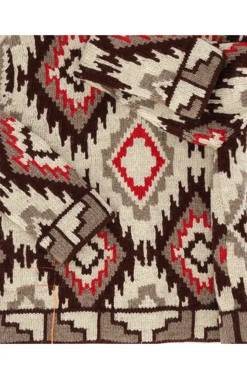 FORTELA Lydie Navajo Wool Cardigan