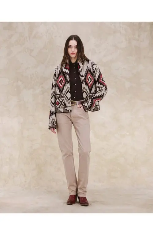 FORTELA Lydie Navajo Wool Cardigan