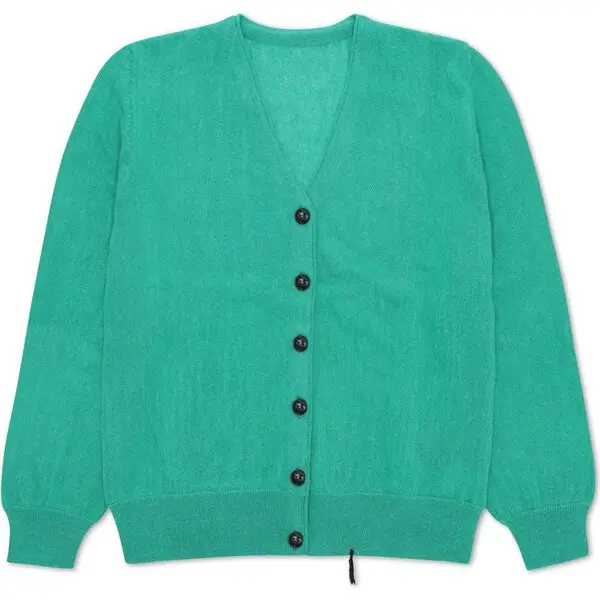 FORTELA Cotton Cardigan - Aqua Green