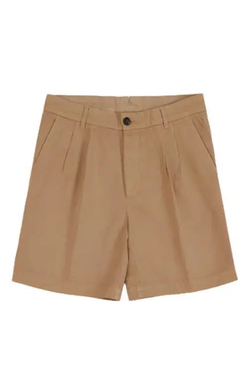 FORTELA Cotton Bermuda Shorts With Pleats
