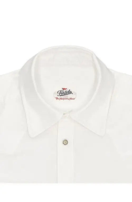 FORTELA Tex Slim Fit Shirt - White