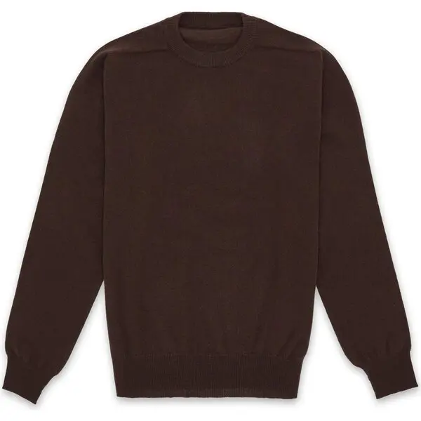 FORTELA Cashmere Jumper - Dark Brown