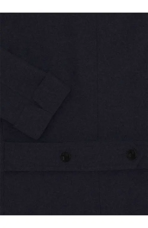 FORTELA Double Breasted Wool Coat