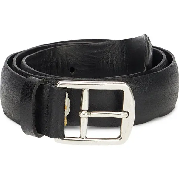 FORTELA Crockett Leather Belt - Black