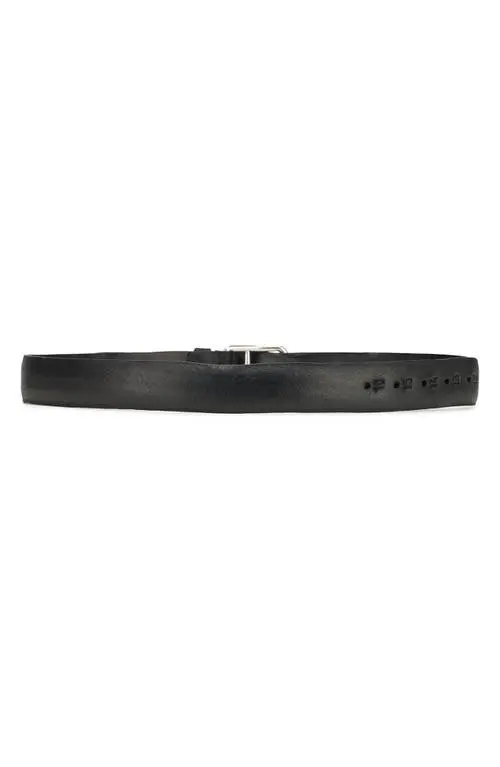 FORTELA Crockett Leather Belt - Black
