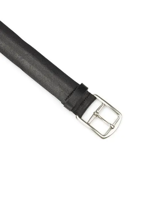FORTELA Crockett Leather Belt - Black