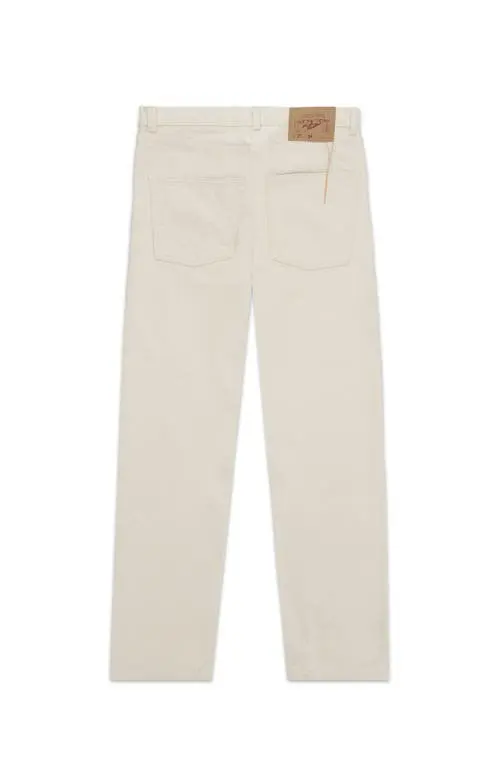 FORTELA Selvedge Denim Pants - Ecru