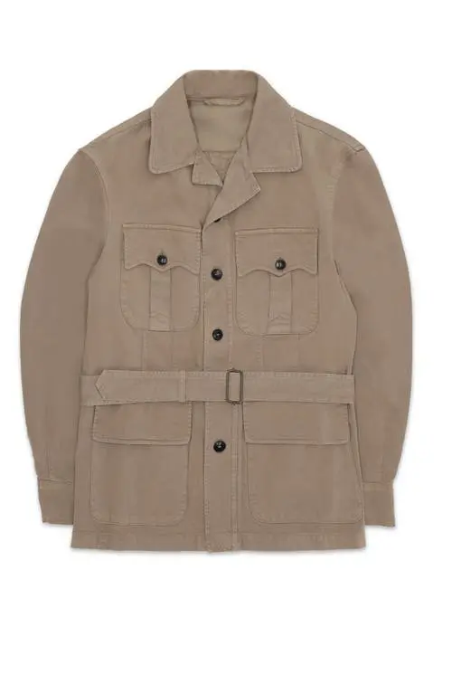 FORTELA Clint Cotton Military Safari Jacket