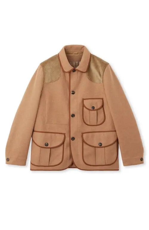FORTELA Hunting Wool-blend Jacket - Camel