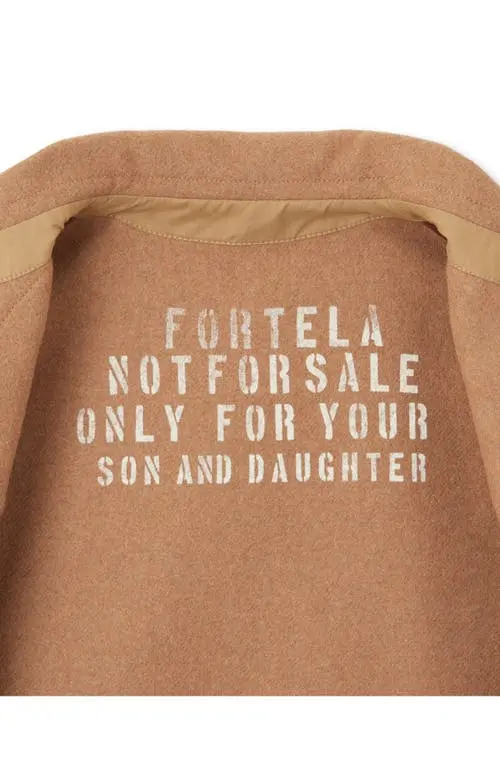 FORTELA Hunting Wool-blend Jacket - Camel