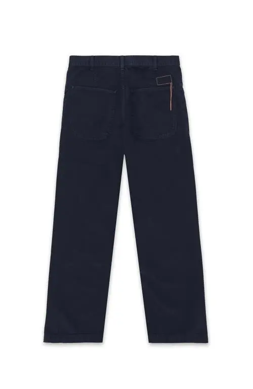 FORTELA Herringbone Cotton Trousers